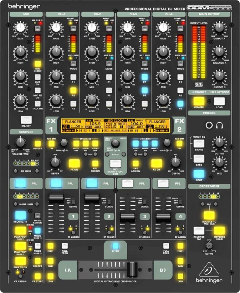 Best 4 Channel DJ Mixers: Guide to Top 8 Models + Reviews!