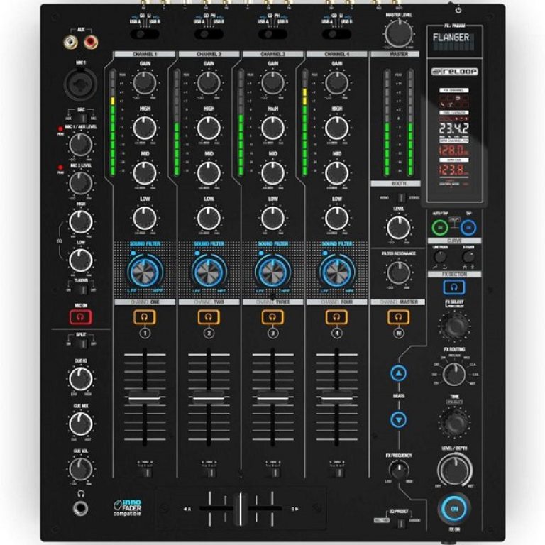 Best 4 Channel DJ Mixers: Guide to Top 8 Models + Reviews!
